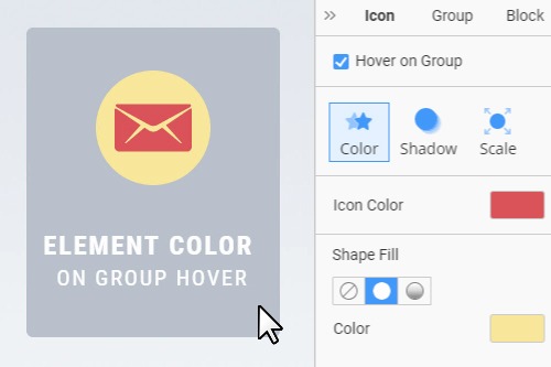 How to change element's Color on hovering Boxes or Grid Cells ...