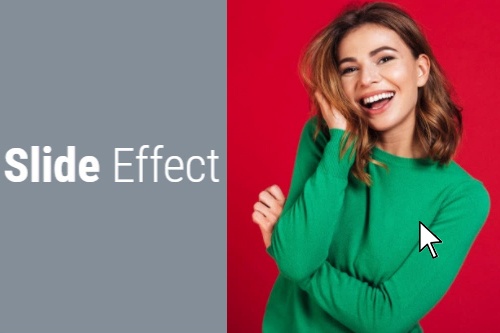 How to apply the Slide effect to the Hover Slider - Nicepage Help Center
