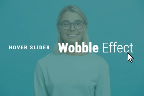How to use the Wobble effect on the Hover Slider on web pages ...