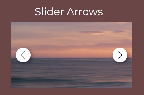 How to stylize the Slider Arrows for your web design needs - Nicepage ...