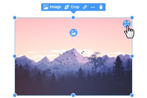 How to expand an image in Visual Page Editor - Nicepage Help Center