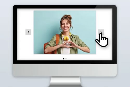 How to use the Slider element on a web page - Nicepage Help Center