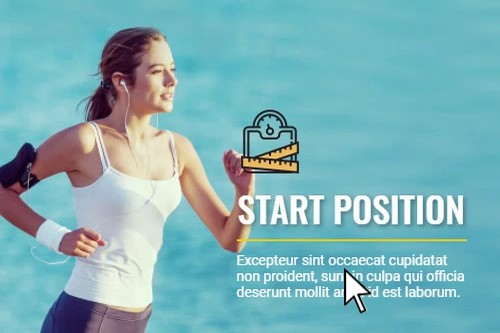 How to set the Start Position for the Hover Animation in web design ...